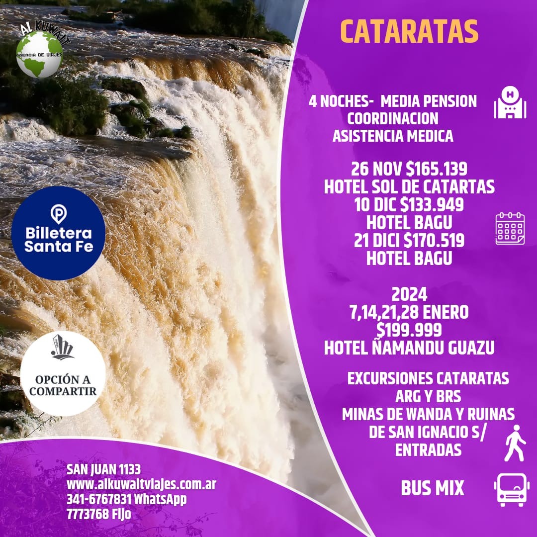 CATARATAS DEL IGUAZU BUS